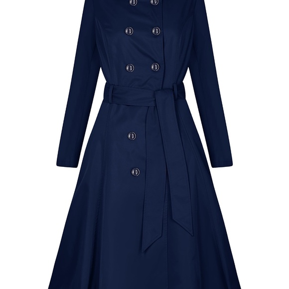 COLLECTIF VINTAGE | Jackets & Coats | Collectif Vintage Korrina Trench ...